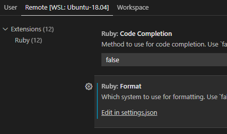 WSL2 + VSCodeでRubyの開発環境を用意する | freks blog